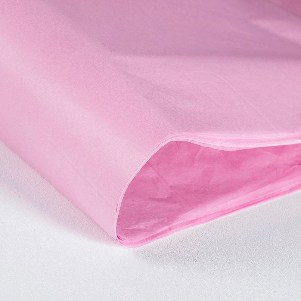 Pastal Pink Tissue Paper 500 x 750mm 14gsm - Packaging 2 Your Door