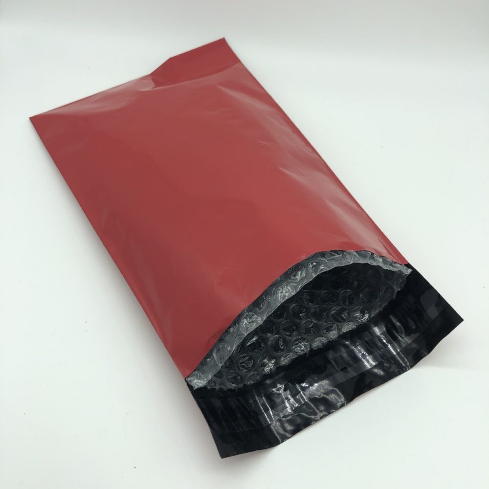 10" x 14" 250 x 350mm Coloured Polythene Bubble Lined Bags - Packaging ...