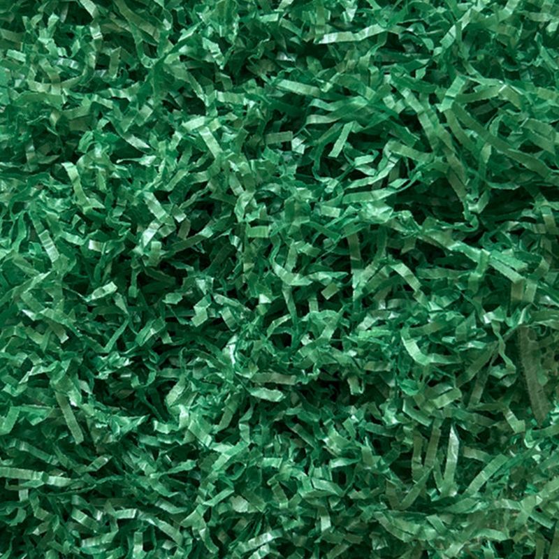 Dark Green Tissue Shred 20g - Packaging 2 Your Door